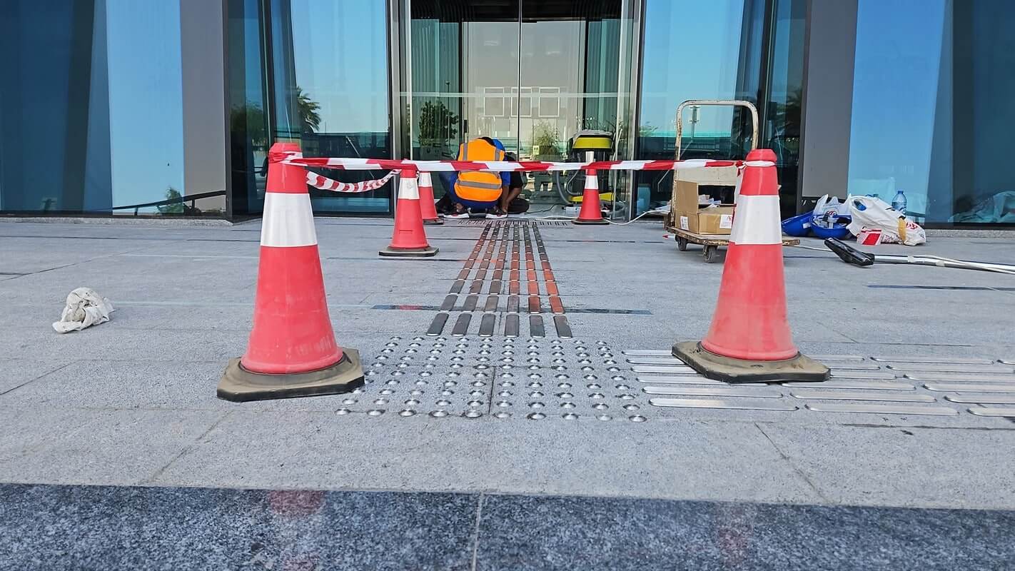 Tactile Installation at Dubai Civil Defense HQ – Tactiles.ae